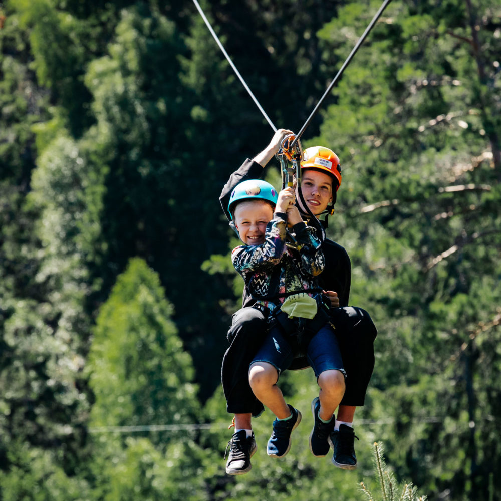 Little Rock Lake Zipline | Visit Småland